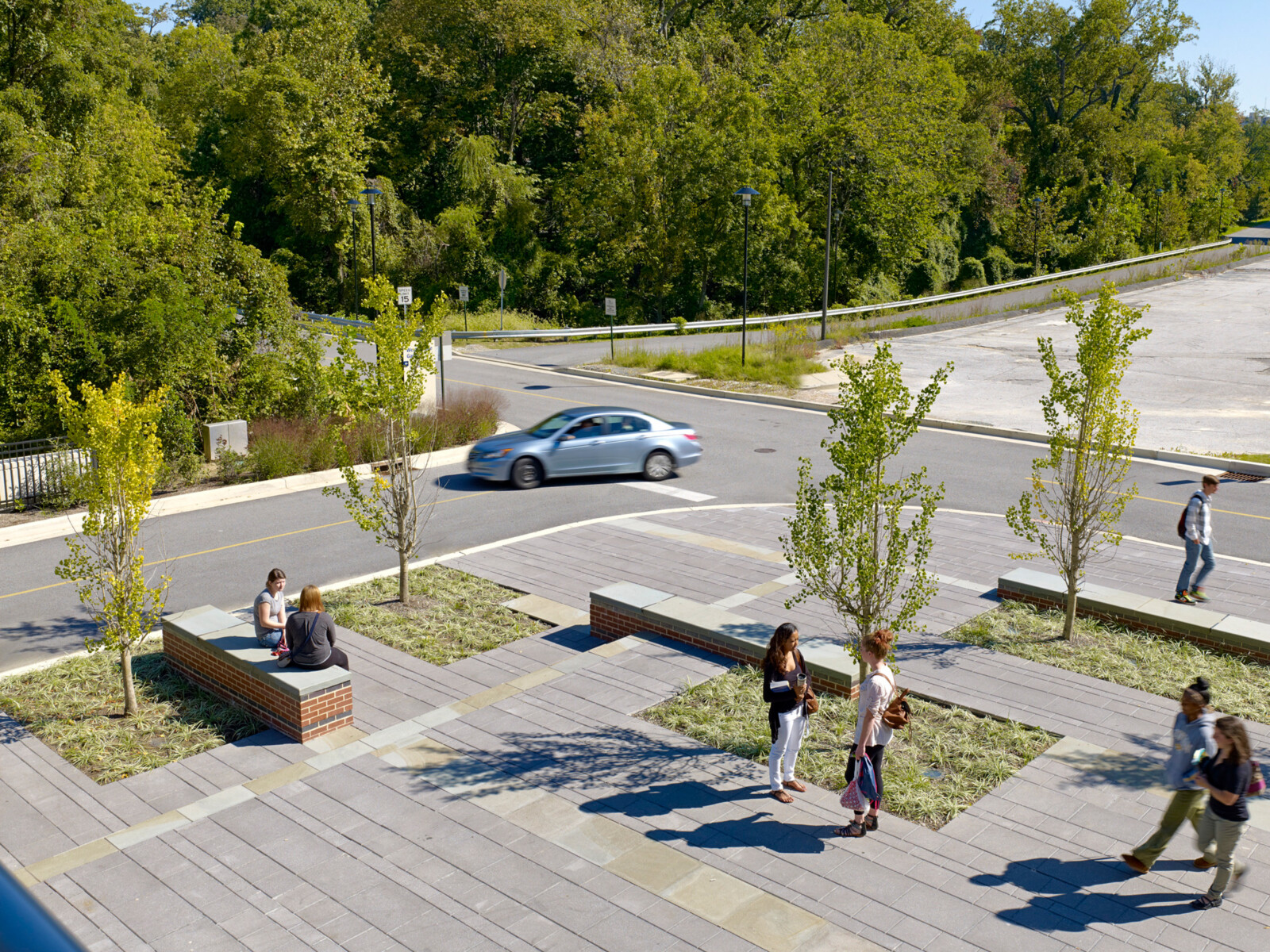 Towson University — Pedestrian Connections and Entry Plaza — Ayers ...