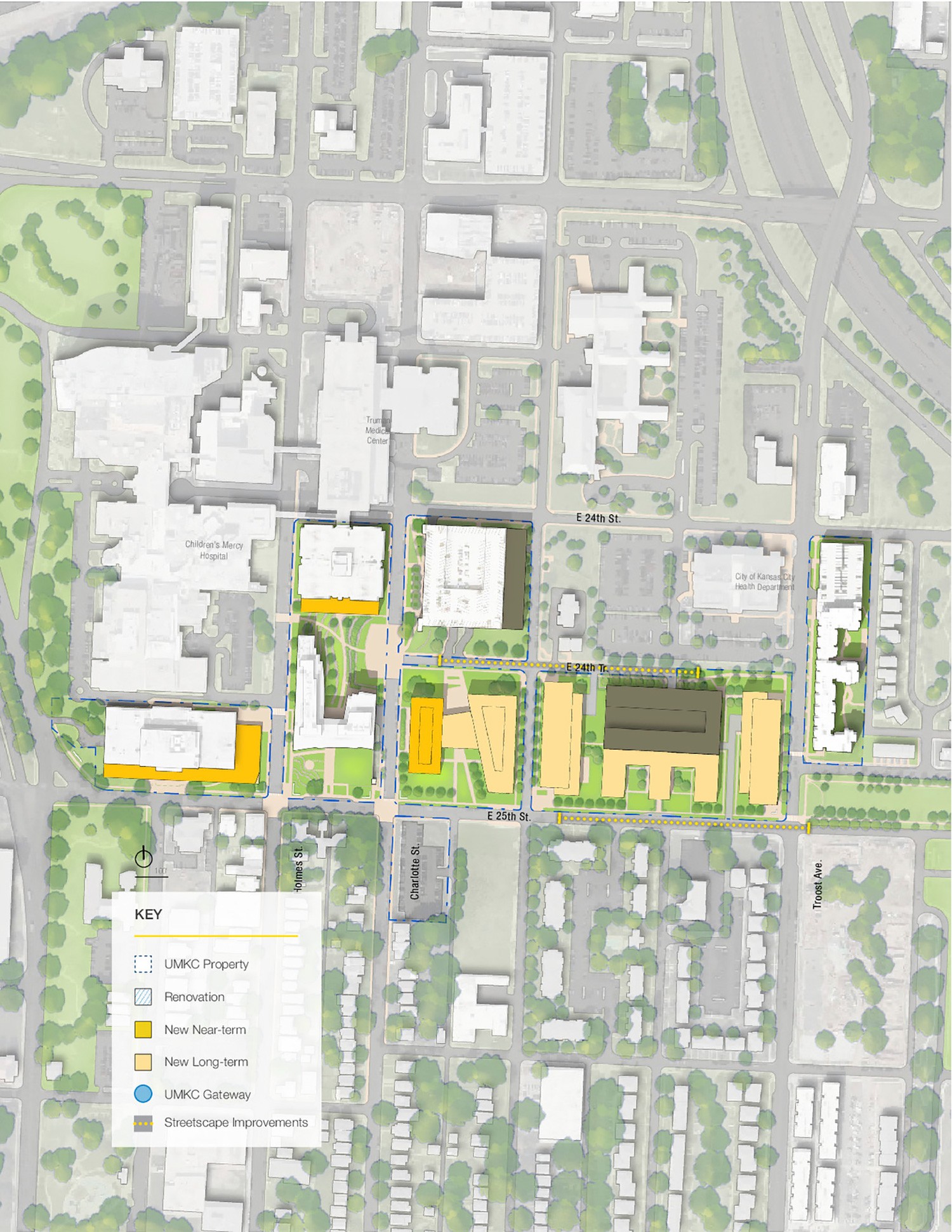 University of Missouri-Kansas City — 2021 Master Plan — Ayers Saint Gross