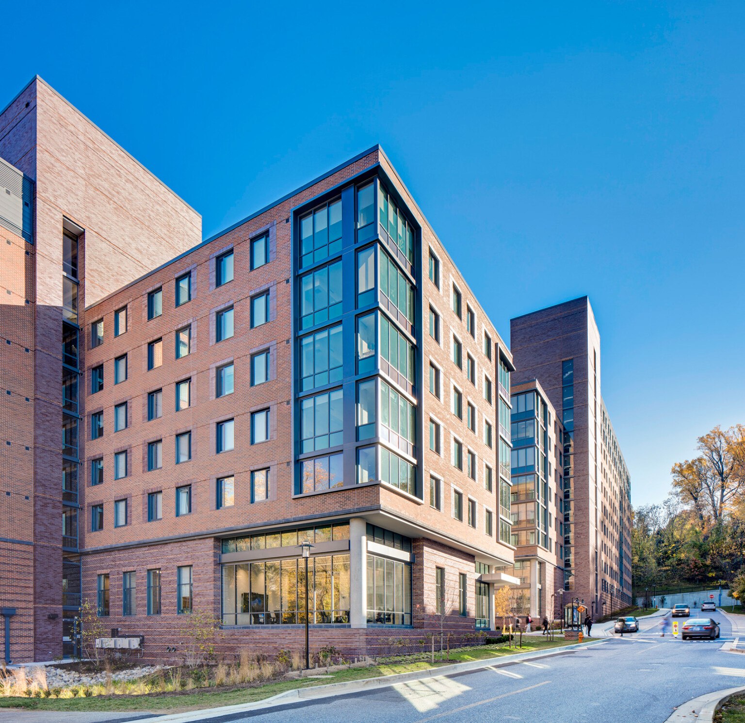 Towson University — Barnes and Marshall Halls — Ayers Saint Gross