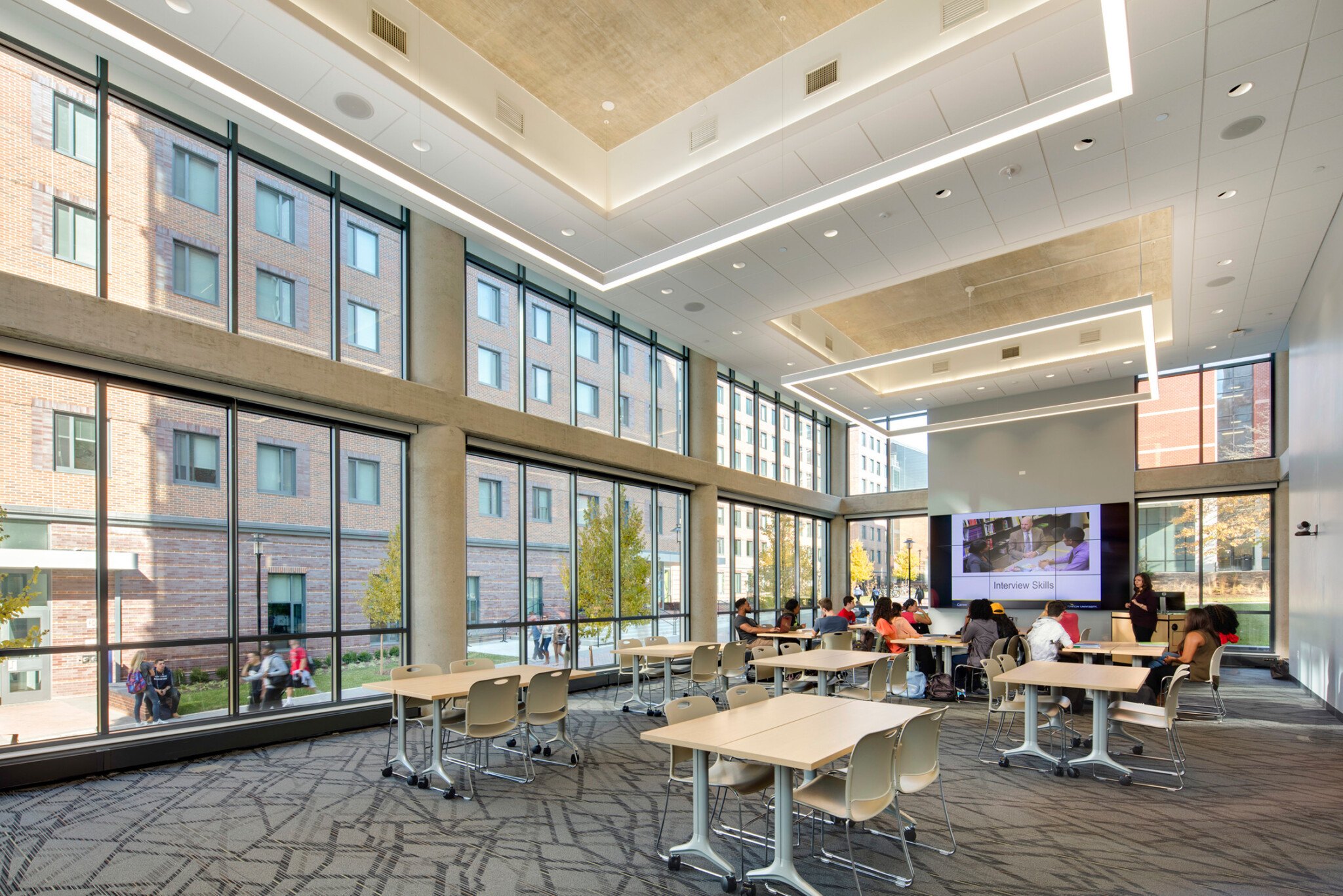 Towson University — Barnes and Marshall Halls — Ayers Saint Gross