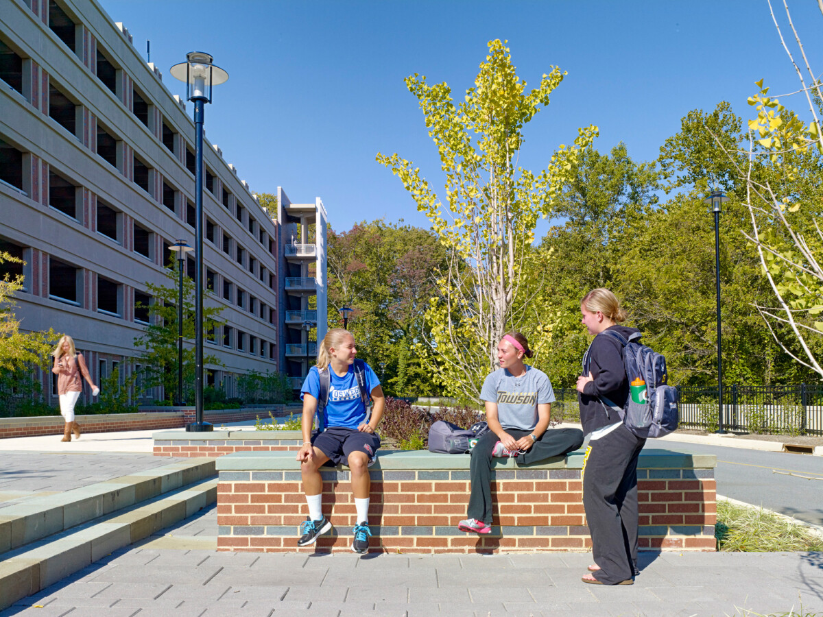 Towson University — West Village Parking Garage — Ayers Saint Gross