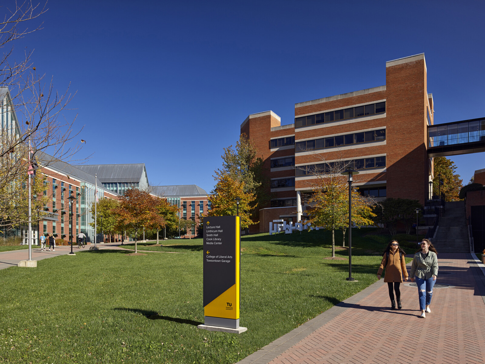 Towson University Campus-Wide Signage and Wayfinding — Ayers Saint Gross
