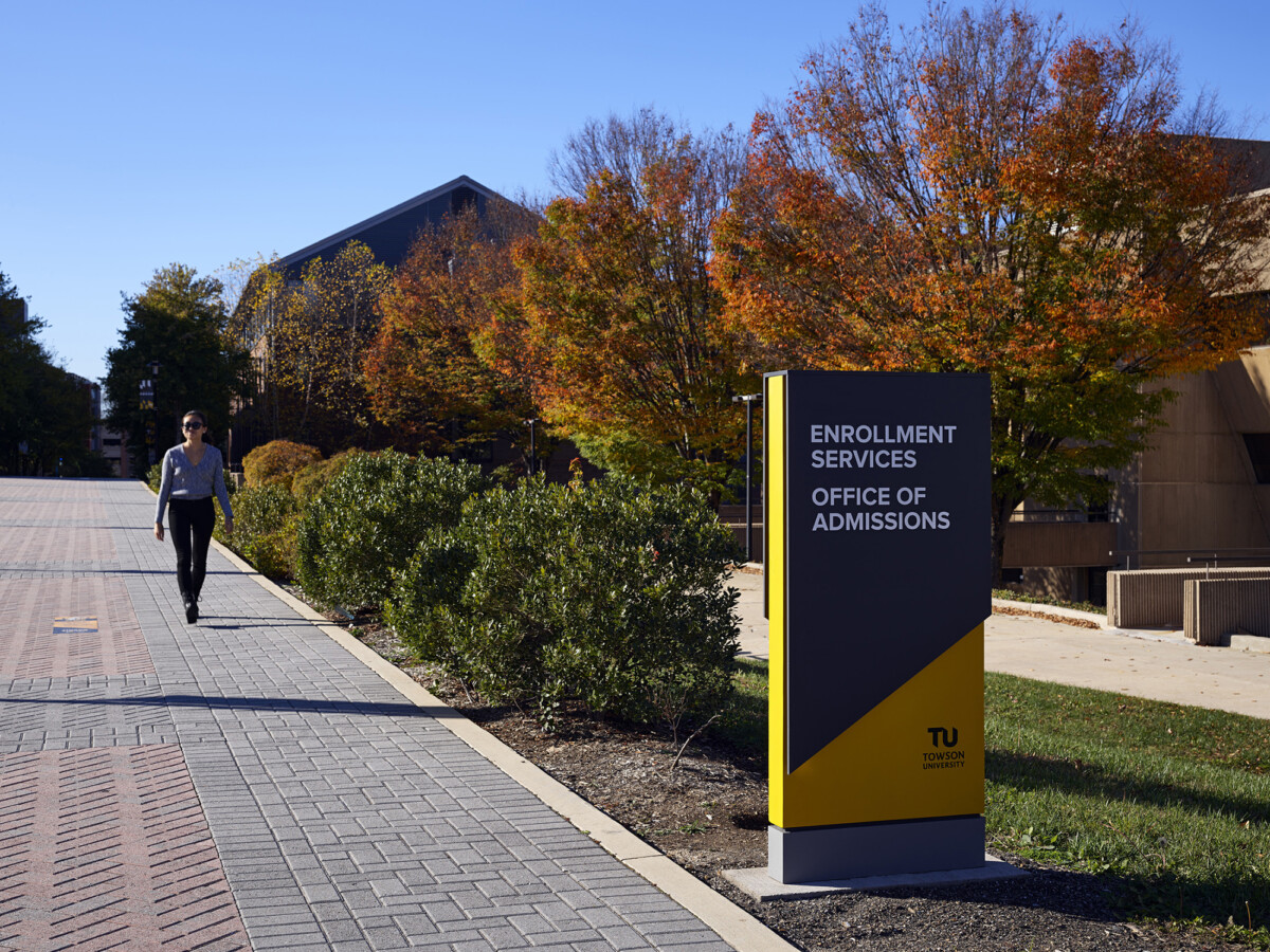Towson University Campus-Wide Signage and Wayfinding — Ayers Saint Gross