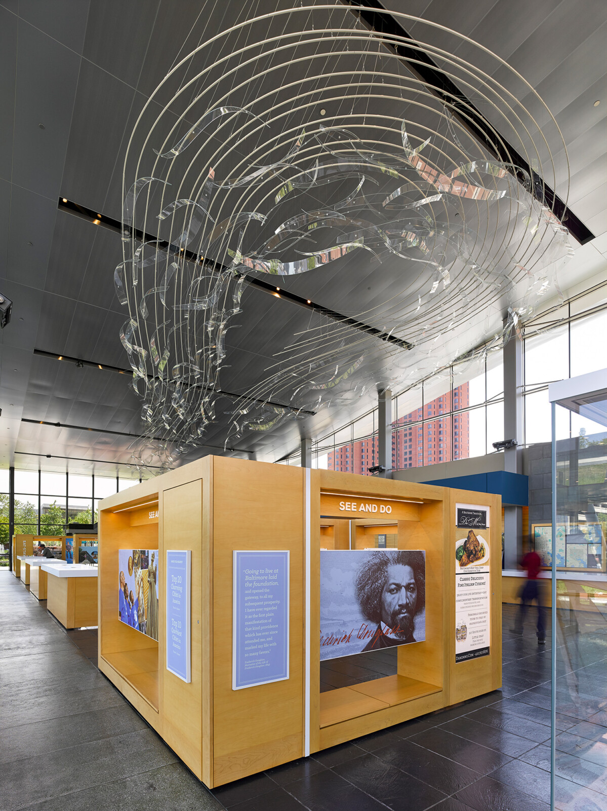 Visit Baltimore — Baltimore Visitor Center Environmental Graphics ...