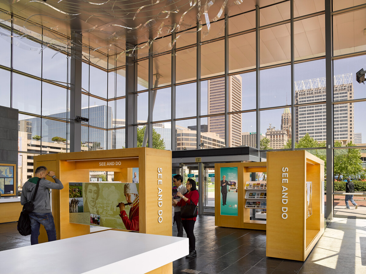 Visit Baltimore — Baltimore Visitor Center Environmental Graphics ...