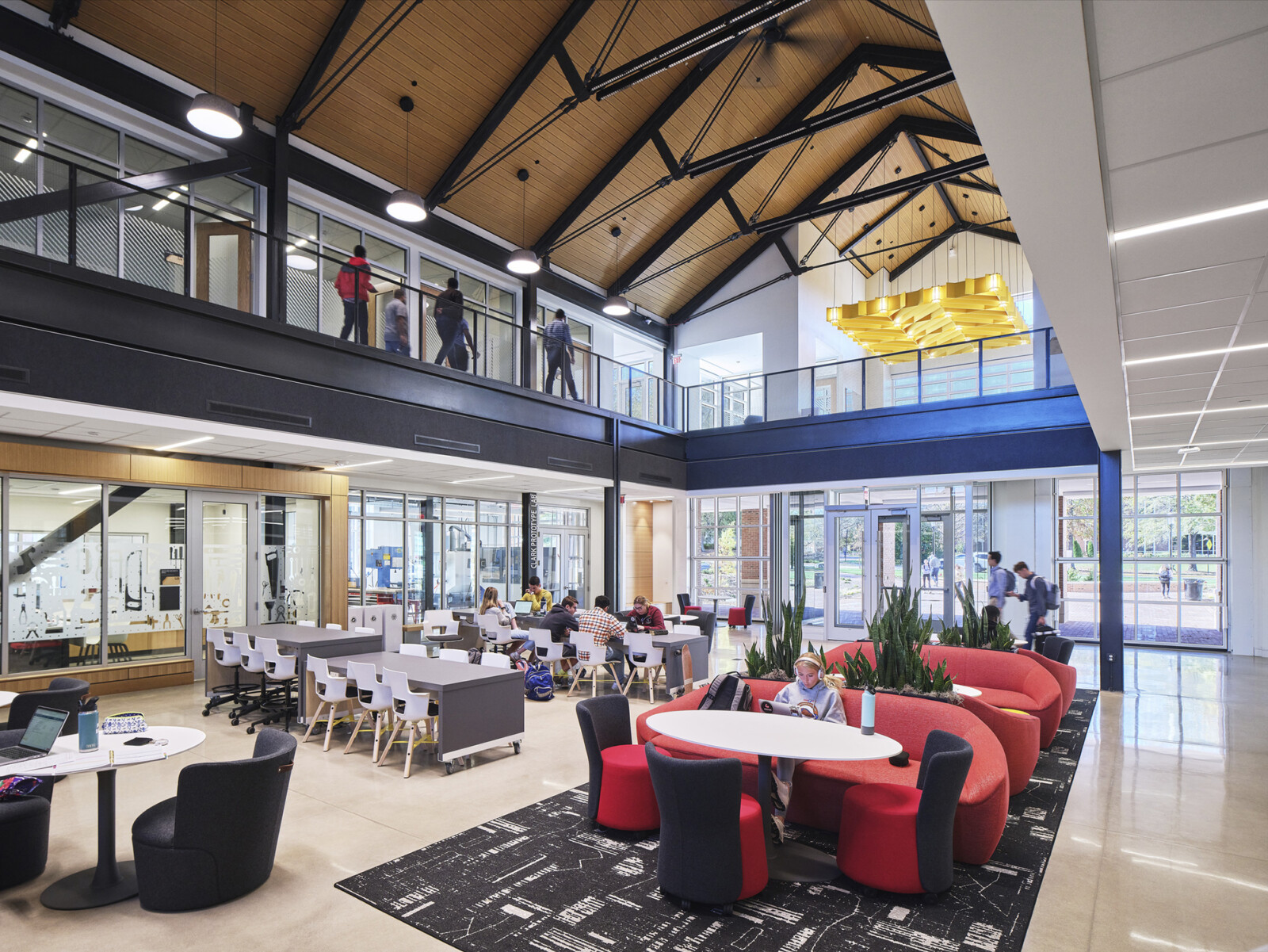 Innovation and Founders Halls — Ayers Saint Gross