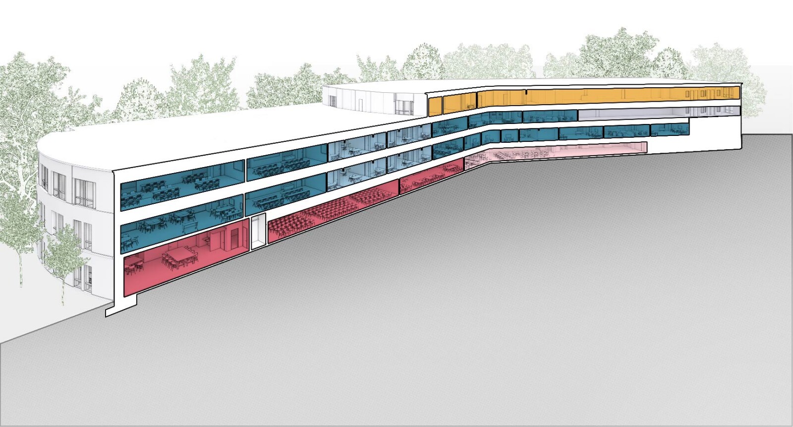 Transforming Corporate Offices into Academic Space for Bryant ...