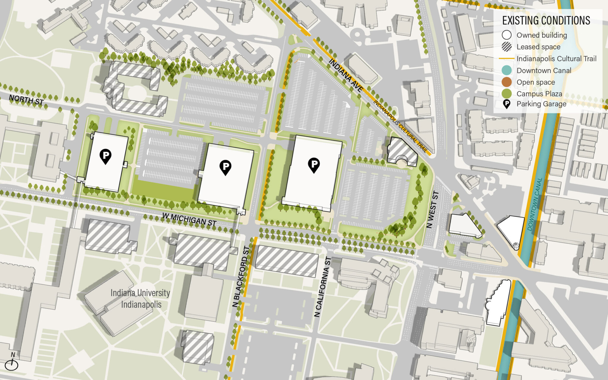 Purdue University in Indianapolis Campus Master Plan — Ayers Saint Gross