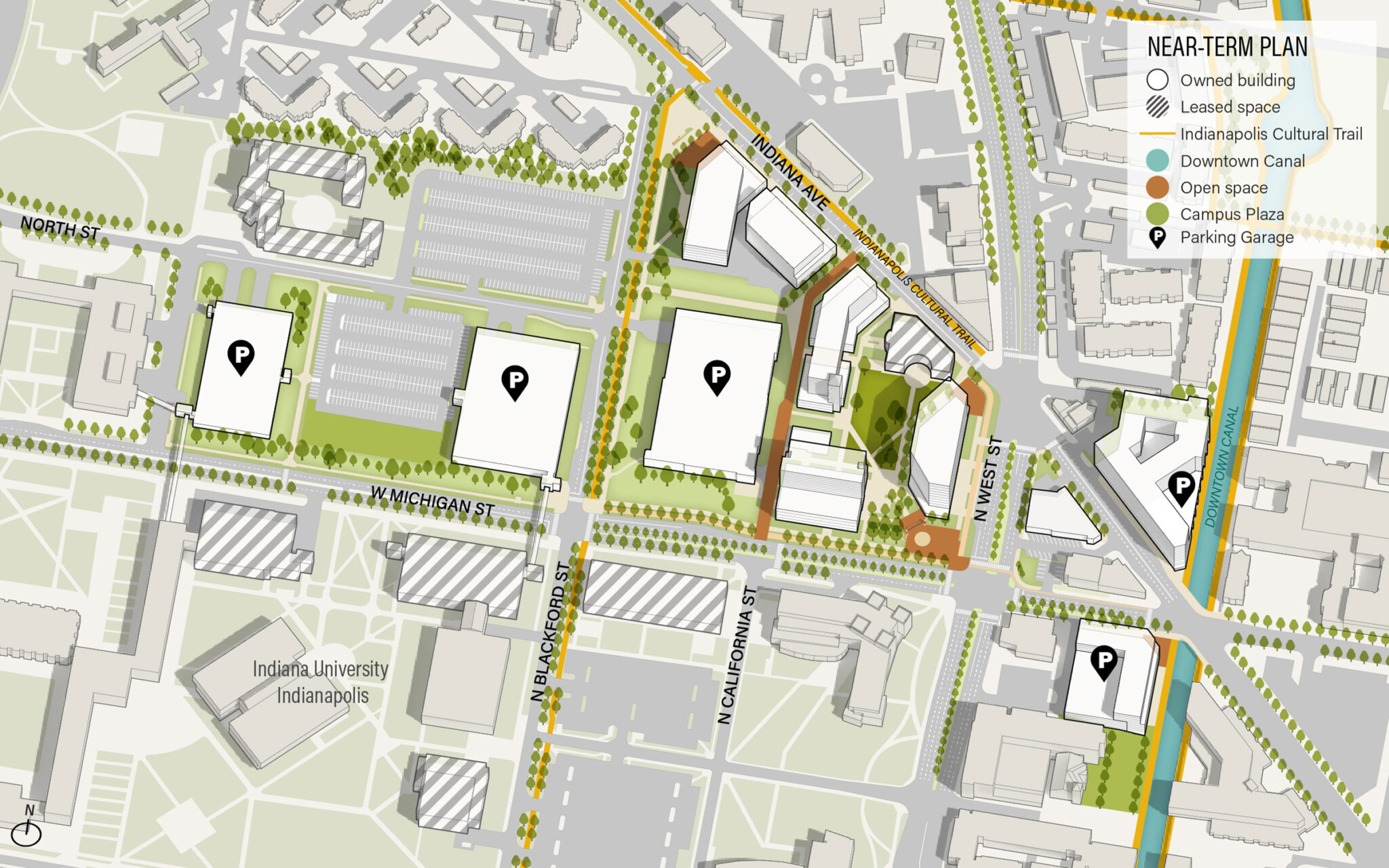 Purdue University in Indianapolis Campus Master Plan — Ayers Saint Gross